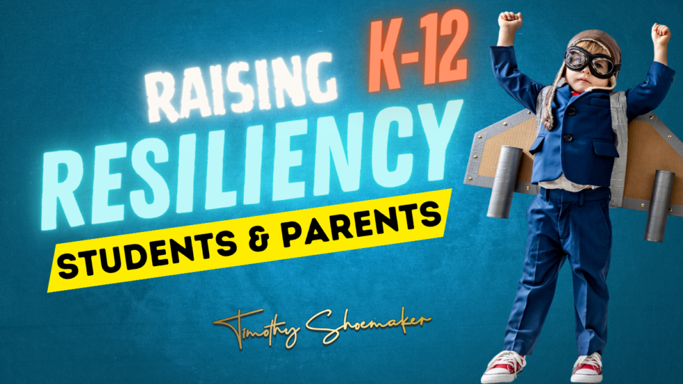 Timothy Shoemaker is a school speaker and professional trainer